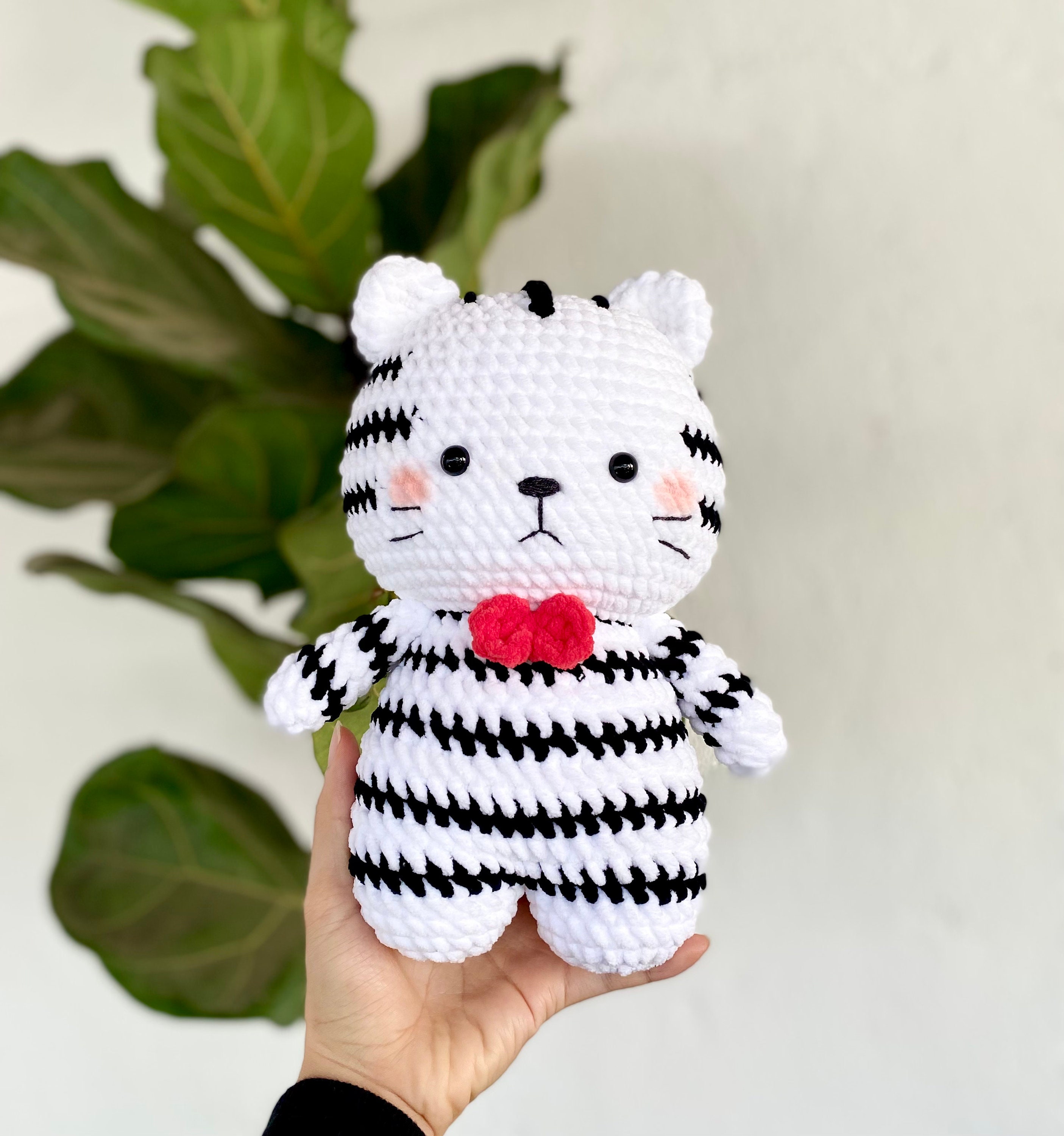 Little Chunky Tiger Crochet Pattern. Amigurumi Crochet - Etsy