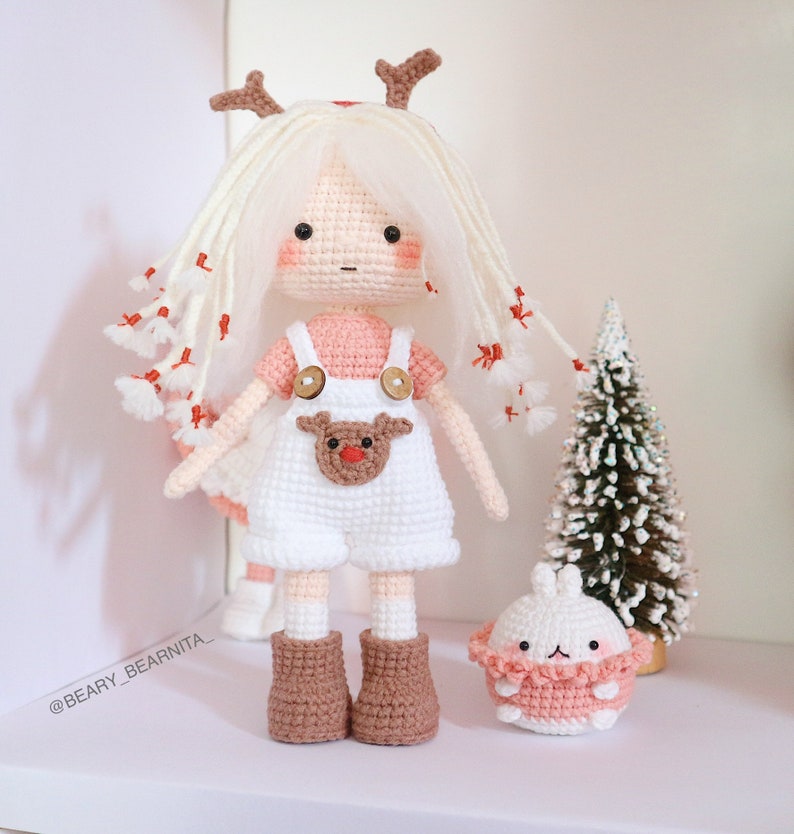 Chloé Doll Crochet Pattern. Amigurumi Crochet Pattern. Doll - Etsy