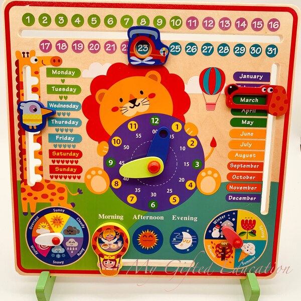 Learning Calendar - Etsy