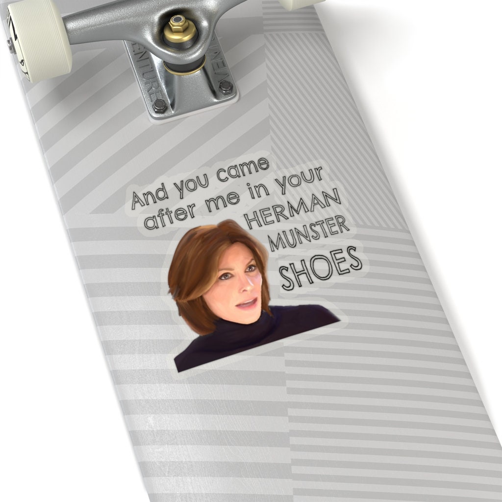 Herman Munster Shoes Sticker - Etsy
