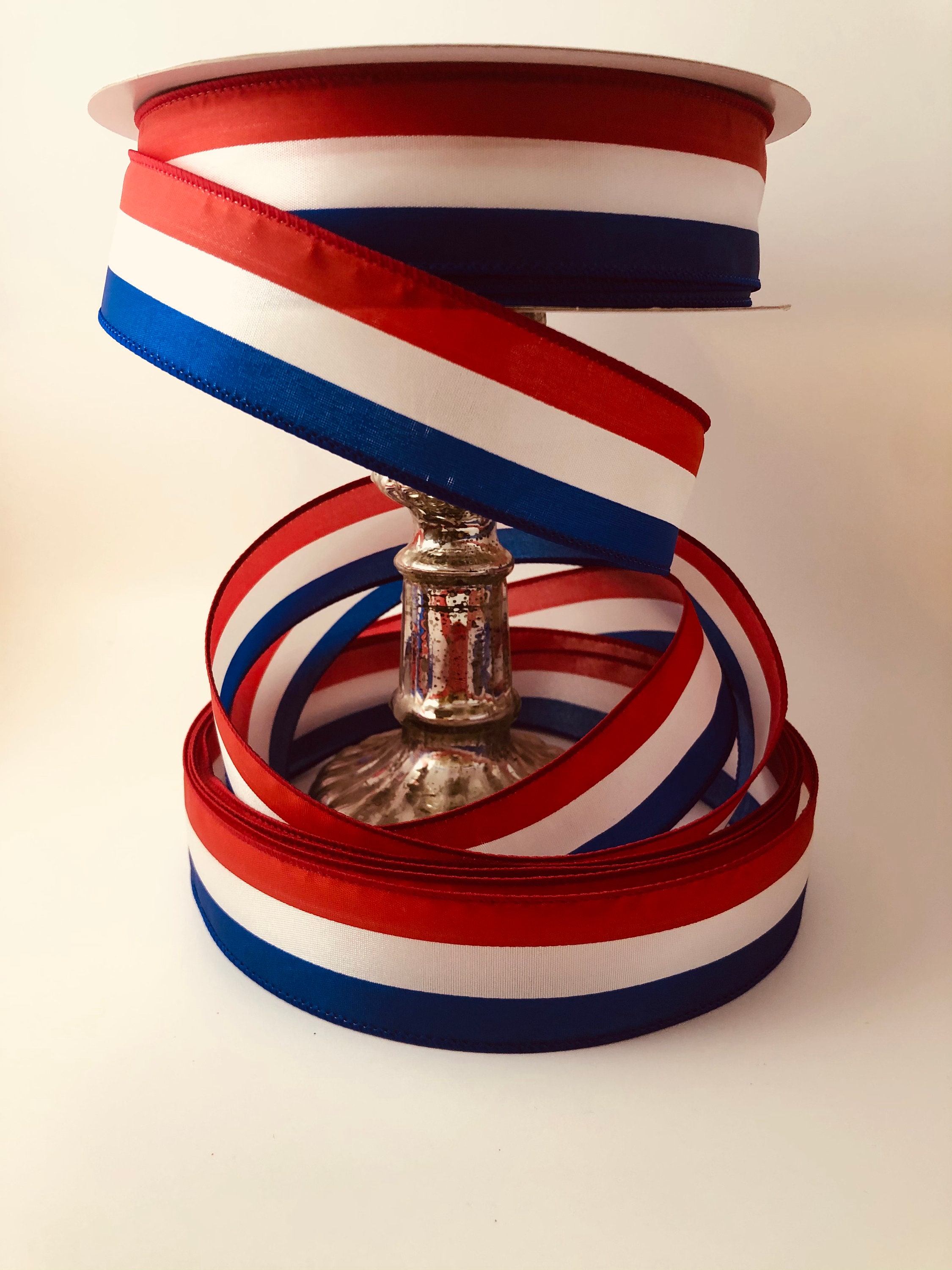 Stars and Stripes Burlap Ribbon - Etsy