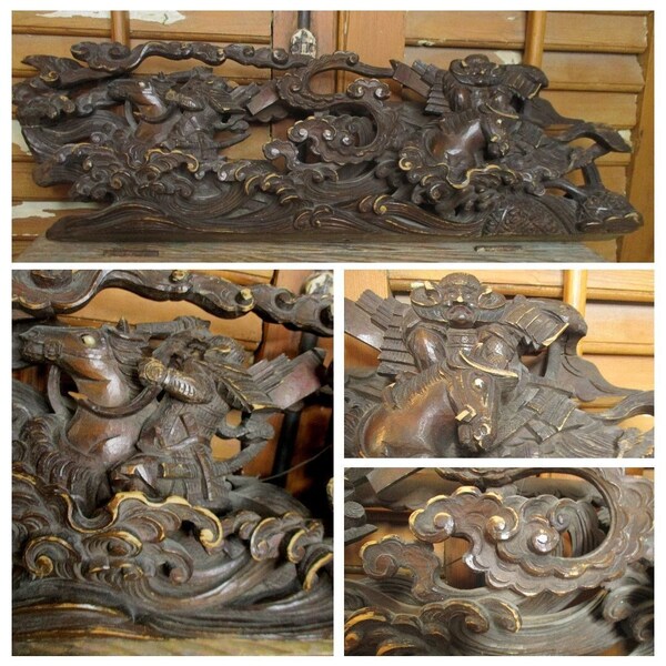 Carved Wood Panel - Etsy