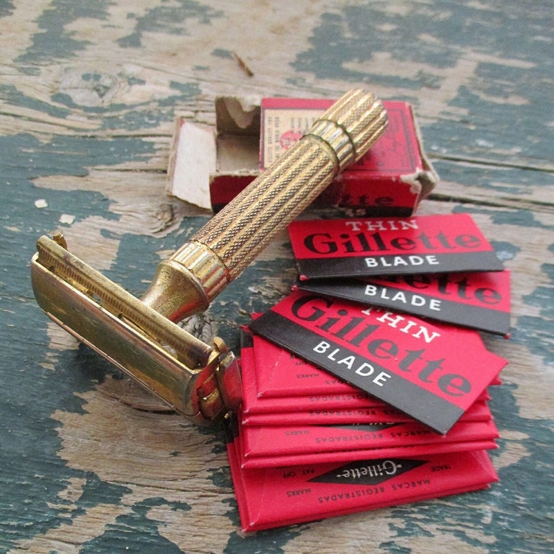 Gillette Razor - Etsy