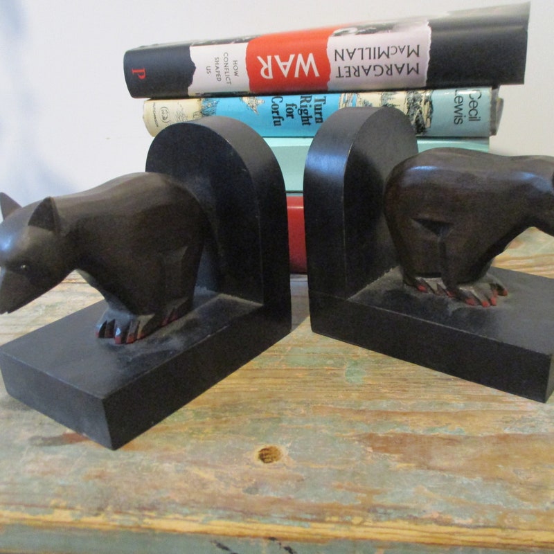 Animal Bookends - Etsy