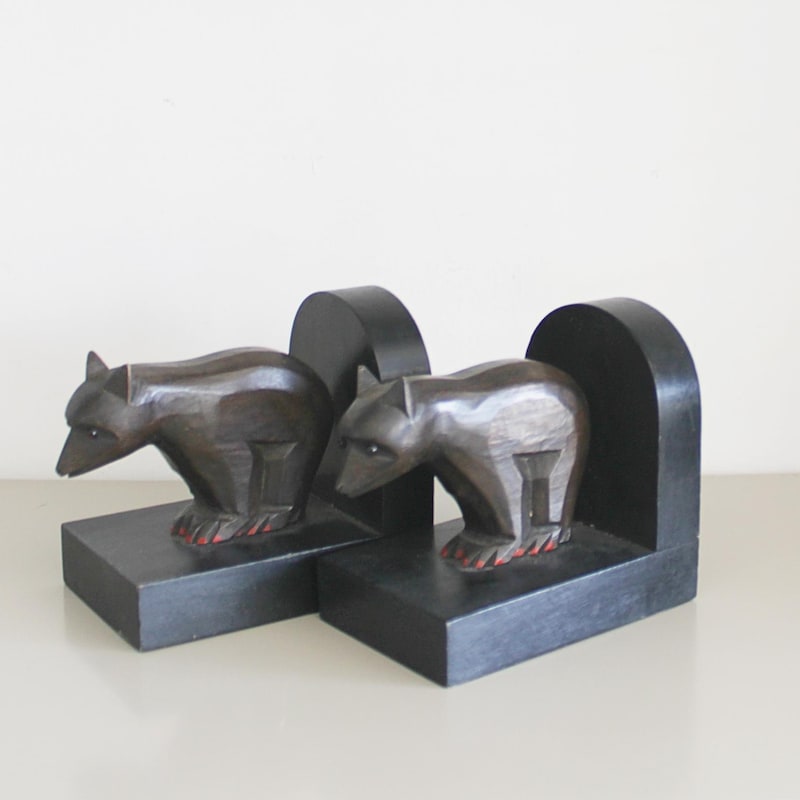 Animal Bookends - Etsy