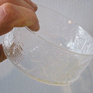 Iittala Marja Pattern Glass Bowl , Vintage Scandinavian Glass,vintage ...