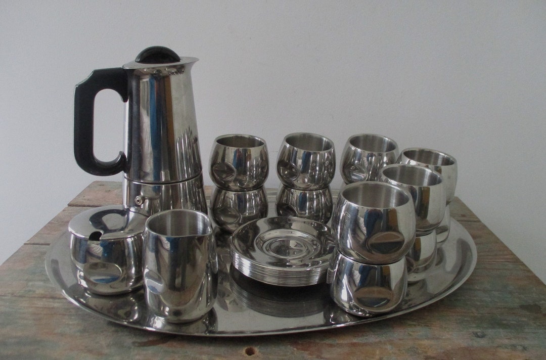 AMC Art Design Espresso Coffee Service ,talian Coffee Set , Vintage ...
