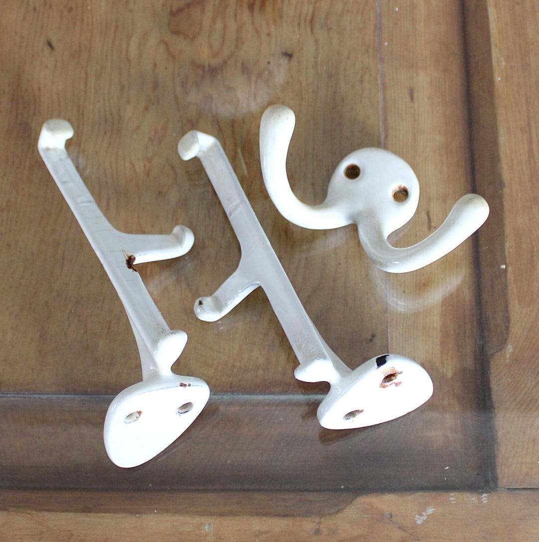 Porcelain Towel Rack, 2 Prong Towel Hook, Porcelian Shelf Brackets ...