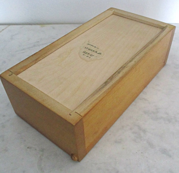 Russian Jewelry box, wooden jewelry box, Russian trin… - Gem