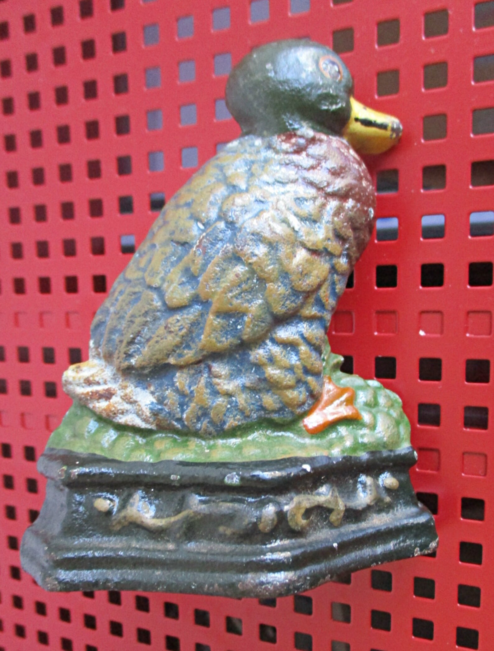 Duck Door Stop Metal Doorstopper Duck Door Staycast Iron - Etsy