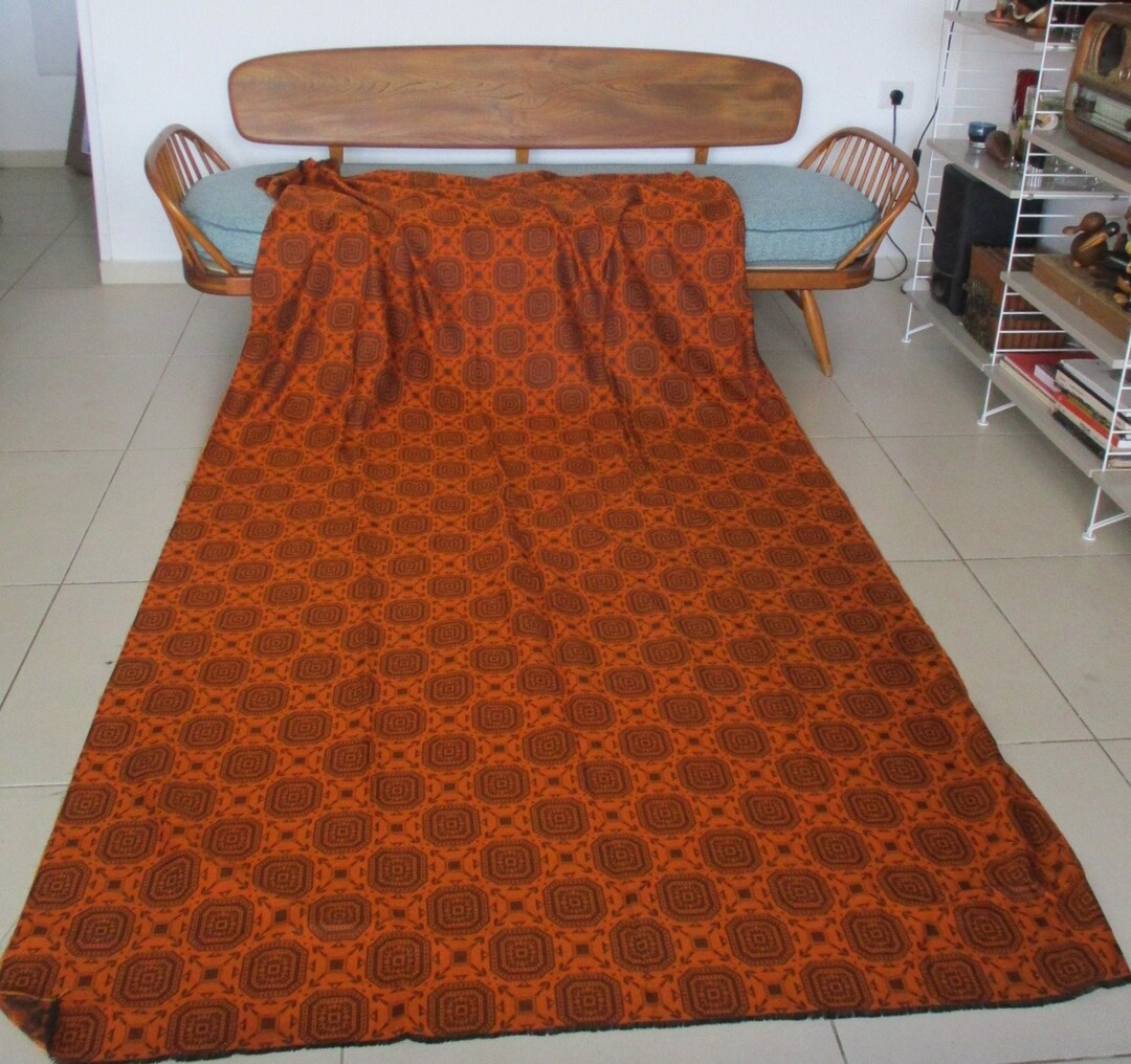 Retro 70s Curtain Op-art .retro 70s Curtains , 70s Pattern Curtain ...