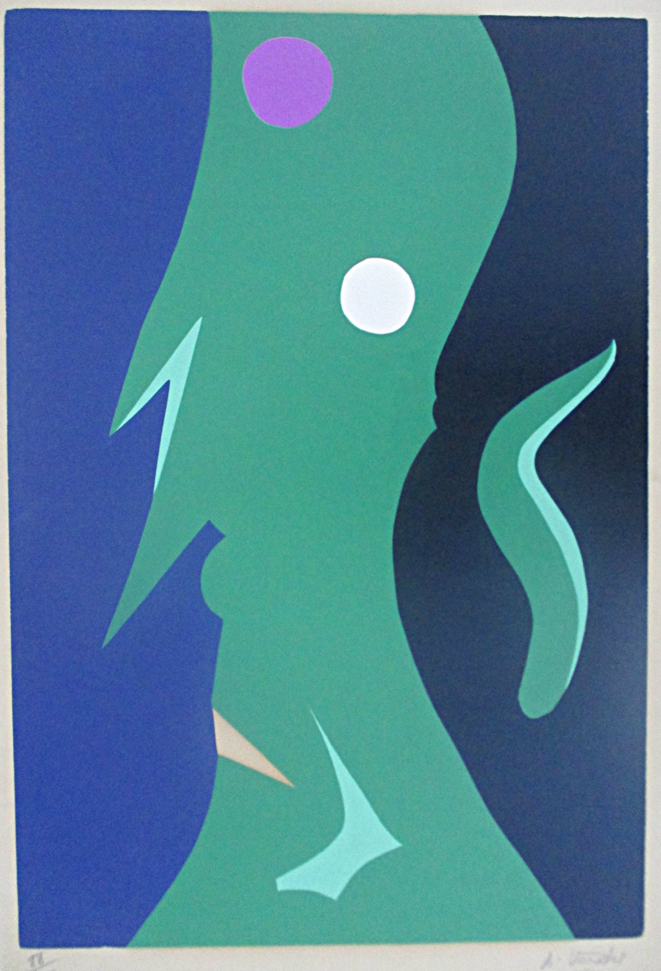 Verdet André Lithography Don Quixote French Modern Art - Etsy