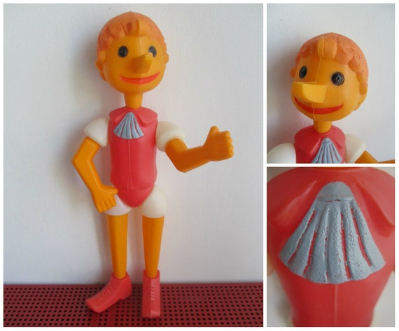 Golden Key Soviet Pinocchio Pinocchio Buratino Soviet plastic Rare ...