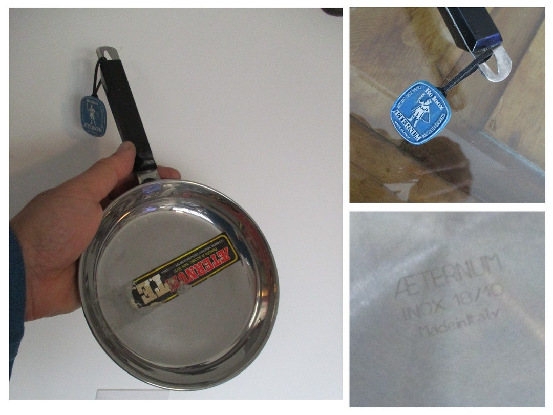 Aeternum Italy Frying Pan Inox 18/10,bialetti Aeternum , Italian ...