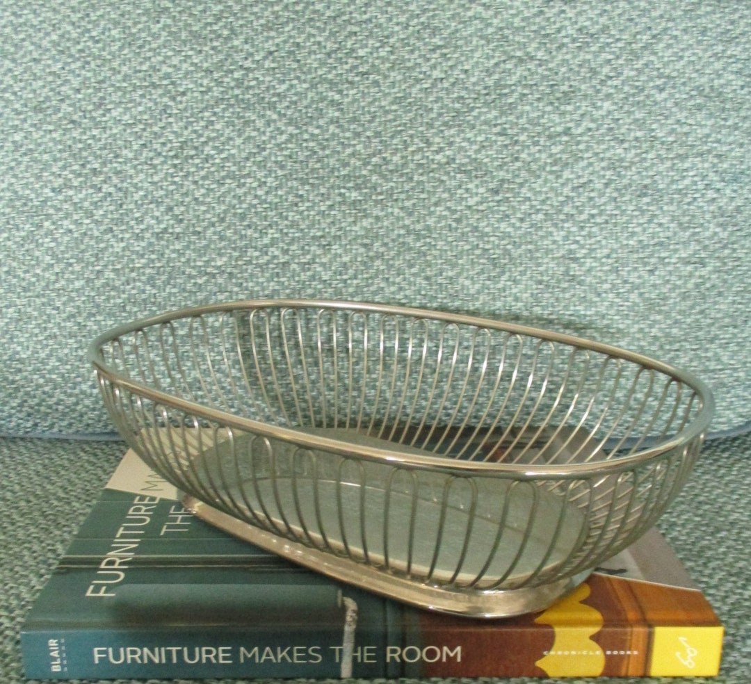 Alessi Bread Basket, Fruit Basket, Fruit Bowl, Alfra Alessi,vintage ...
