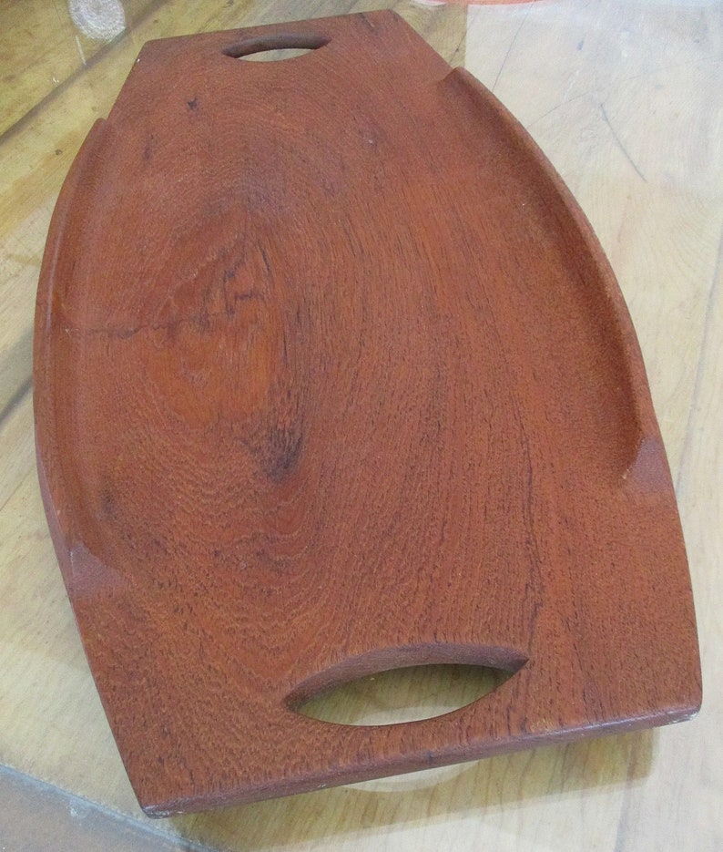 Danish Bentwood Tray ,danish Surfboard Tray ,danish Modern Teak Tray ...