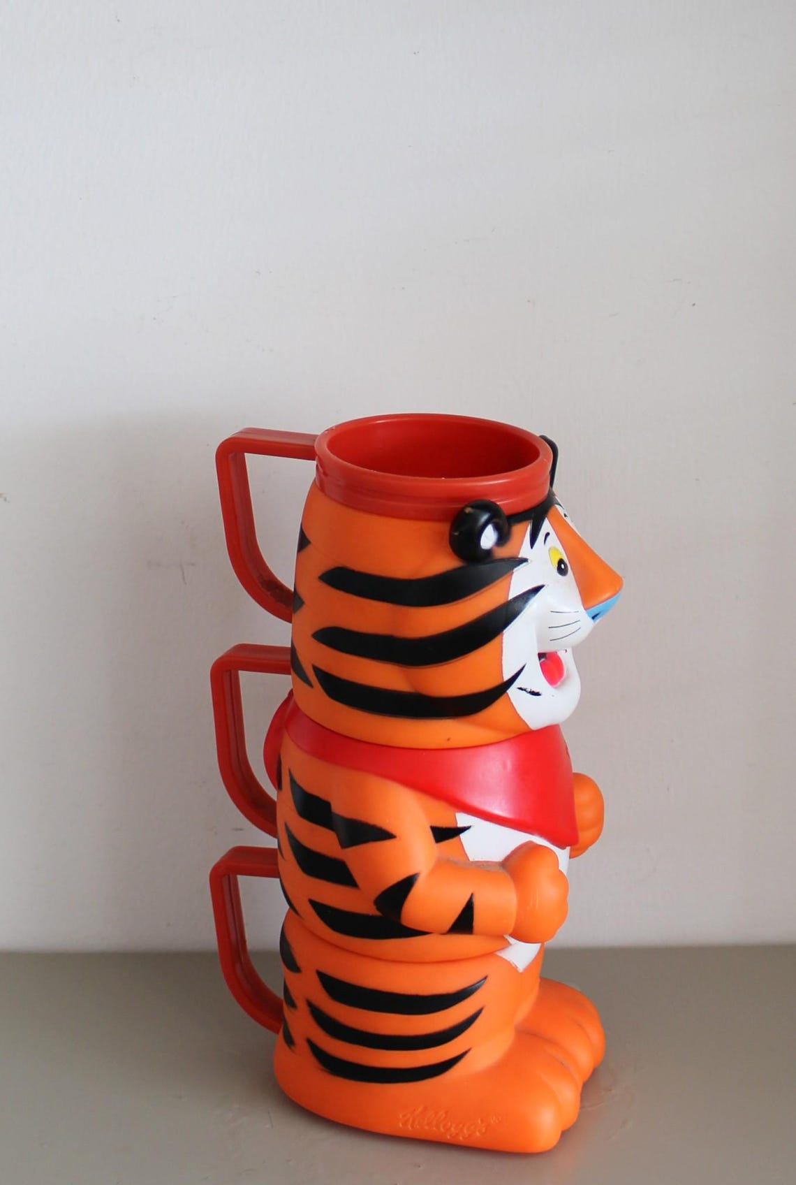 TONY the TIGER Stacking Mugs Kellogg's Frosties,tony the Tiger Mug Set ...