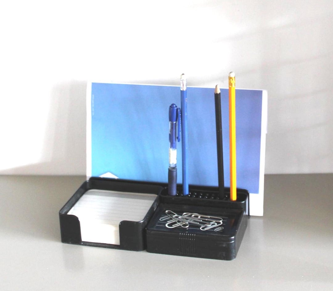 Vintage Pen and Letter Holder, Desk Set, Pen Rest, Desk Accessory, Desk ...