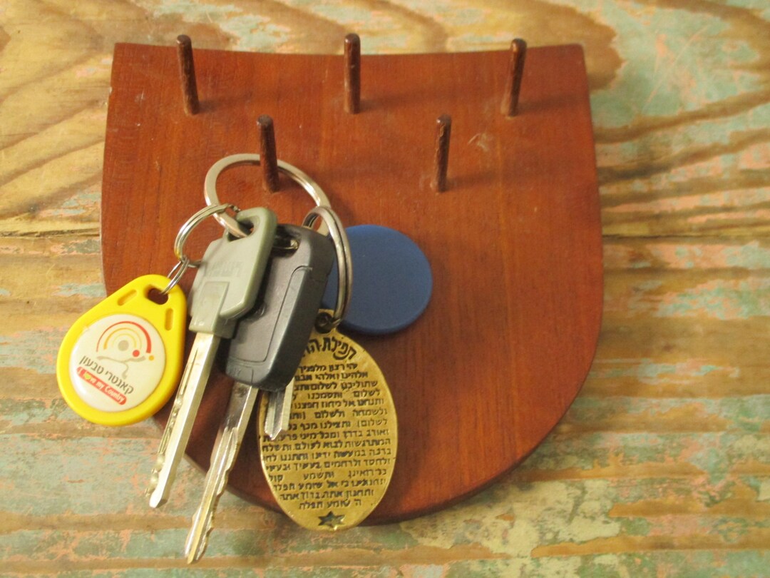 Danish Modern Key Rack Vintage Key Rack Teak Key Rack - Etsy