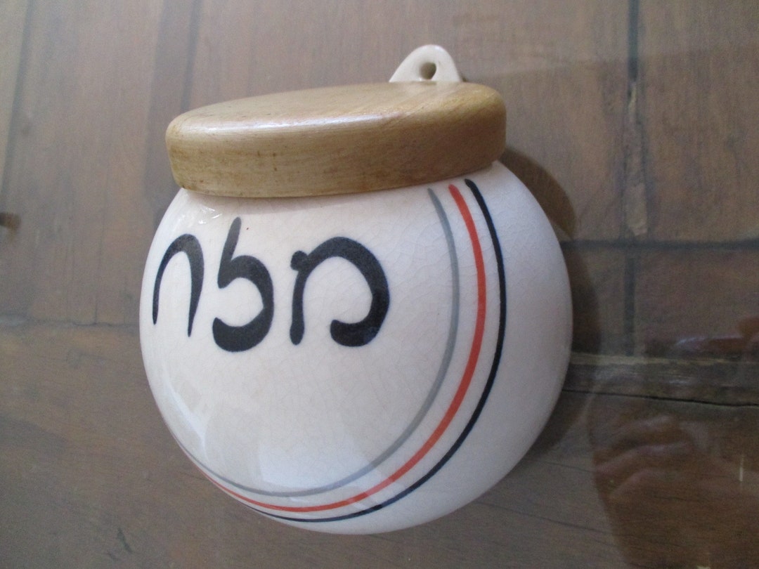 Lapid Ceramic Salt Box,kitchen Wall Hanging Salt Box ,vintage Lapid ...