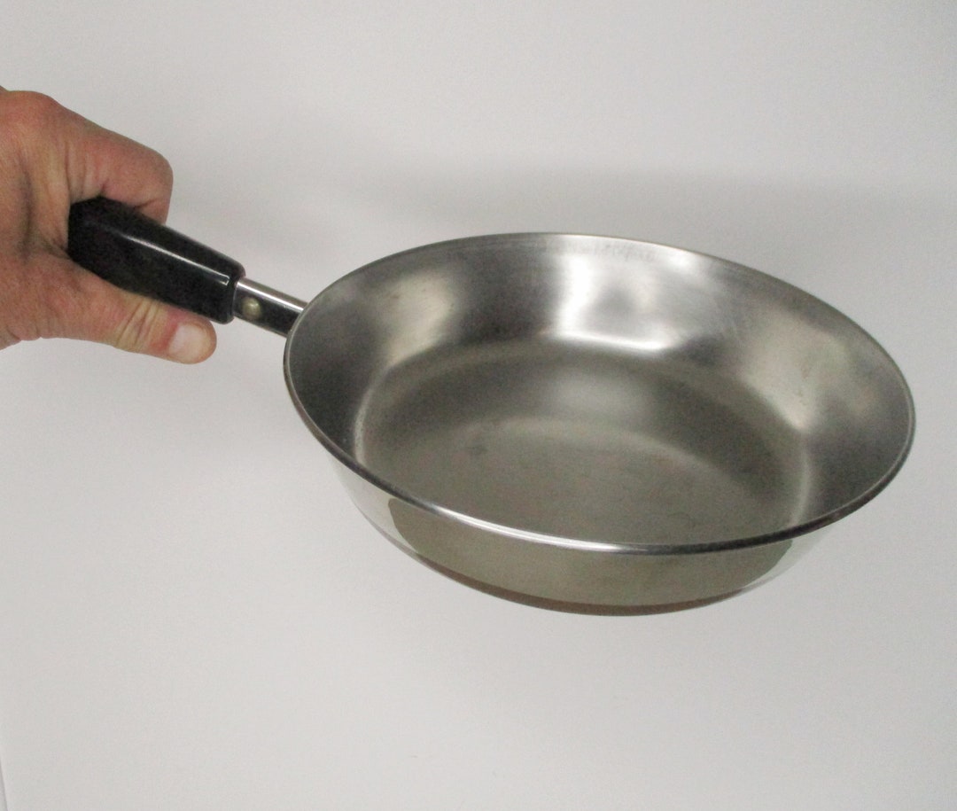 Revere Ware Copper Clad Bottom 7 Inch Skillet Frying Pan,revere Ware 7 ...