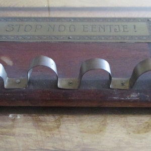 Vintage Pipe Rack , Dutch Pipe Rack , Wall Hanging Pipe Rack , Six Pipe ...