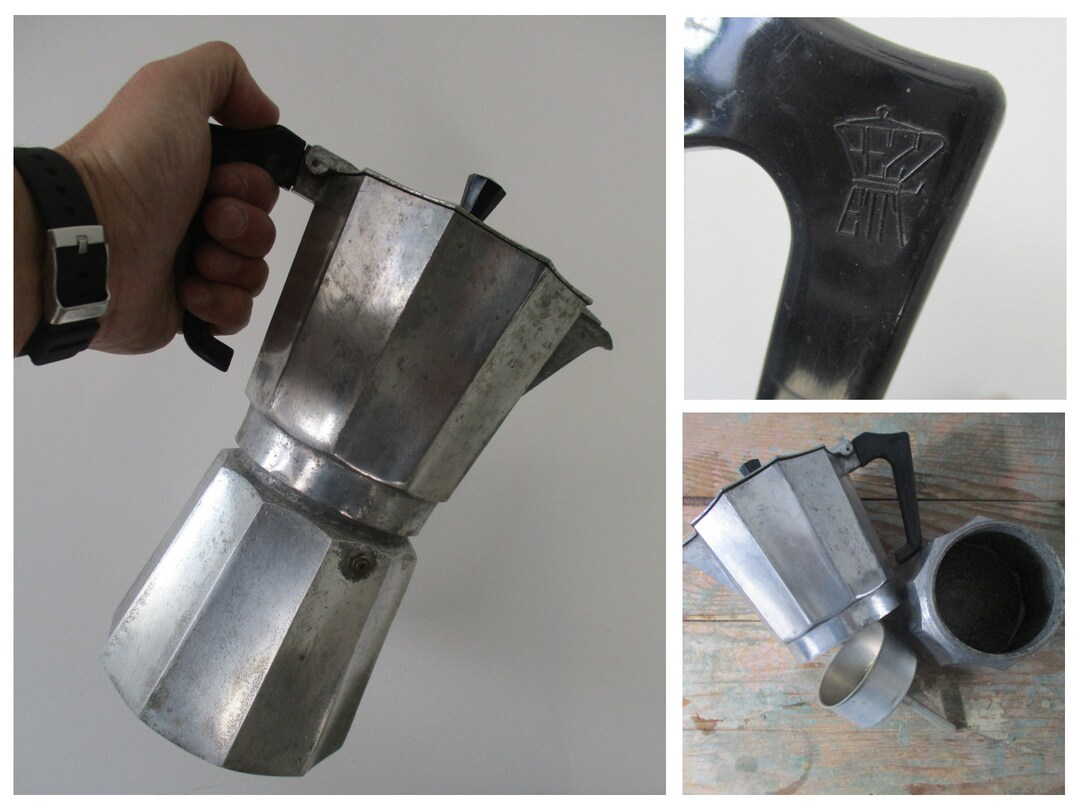 Italian Stove Top Espresso Maker,mocha Pot,espresso Percolator,vintage ...