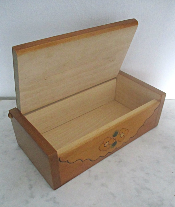 Russian Jewelry box, wooden jewelry box, Russian trin… - Gem