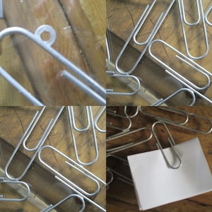 Paper Clip Memo Board, Paper Clip Message Board ,oversized Paper Clip ...
