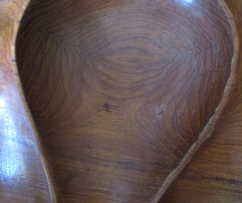 Teak Wood Tray by Laur. Jensen for Odense, Danish Modern Teak ,carved ...