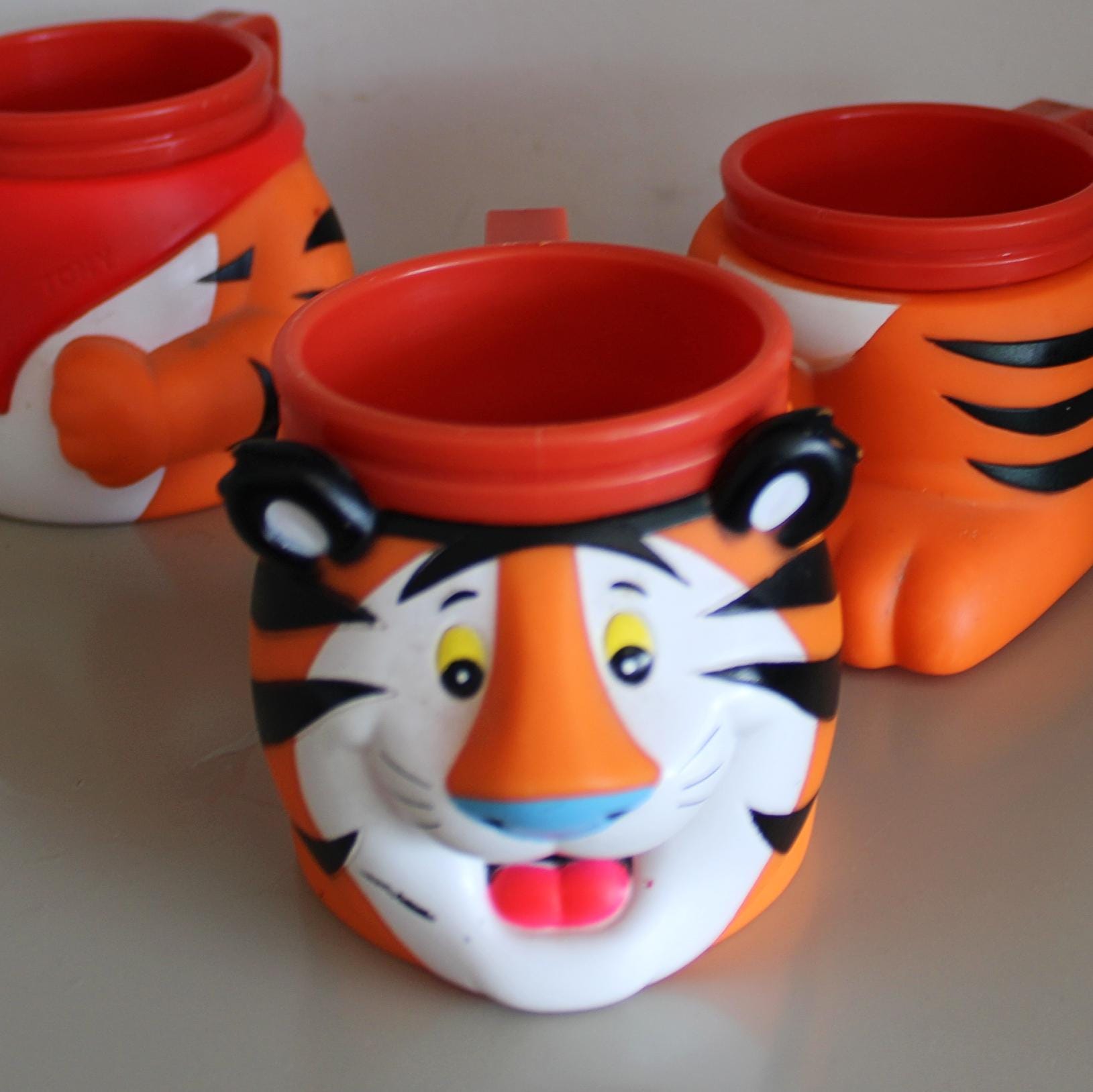 TONY the TIGER Stacking Mugs Kellogg's Frosties,tony the Tiger Mug Set ...