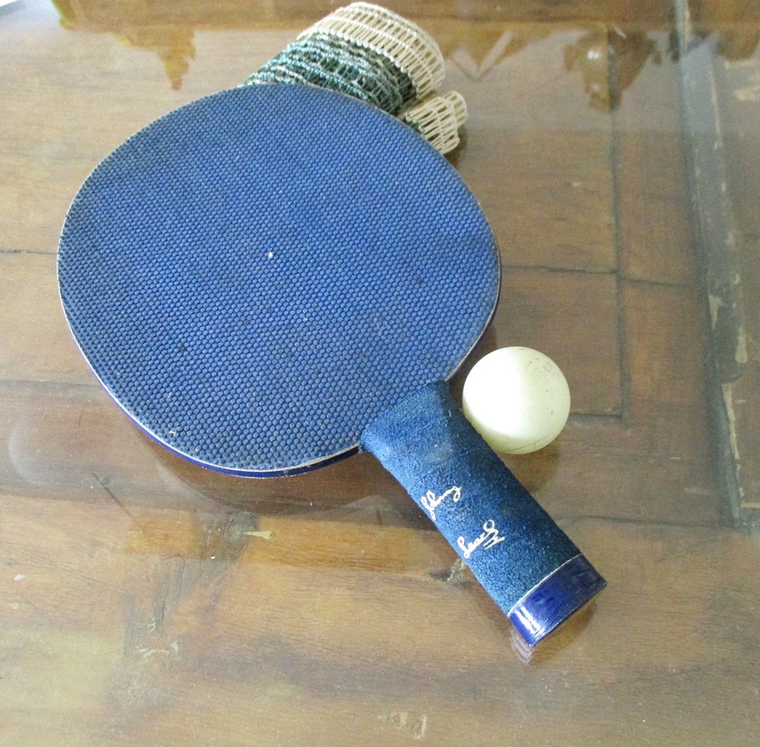 Johnny Leach SW Hancock Signature Table Tennis Paddle , British Table ...