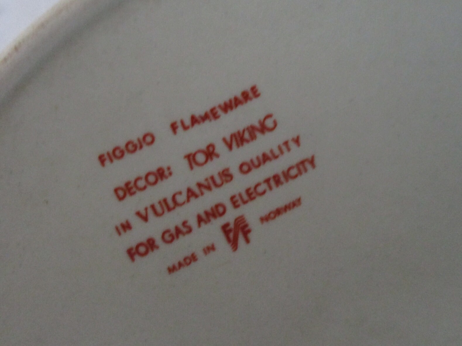 Figgjo Flameware, Figgio Flint, Figino Flint Casserole,astrid Pattern ...