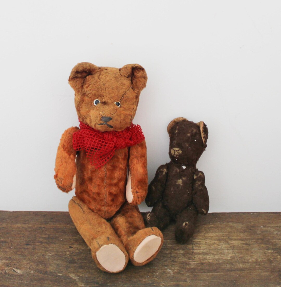 Vintage Jointed Teddy Bears Moveable Arms and Legs,italian Vintage ...