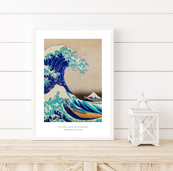 Japanese Woodblock Prints Wave