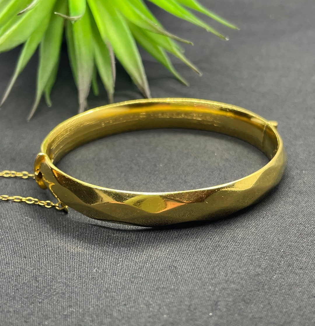 Vintage 9ct Rolled Gold Bangle - Etsy