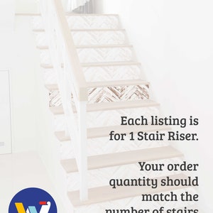 Dotted Leaves Stair Riser Decals Vinyl Strips Minimalist Modern Peel ...