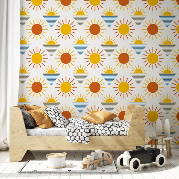 Patterned Wallpaper - Etsy