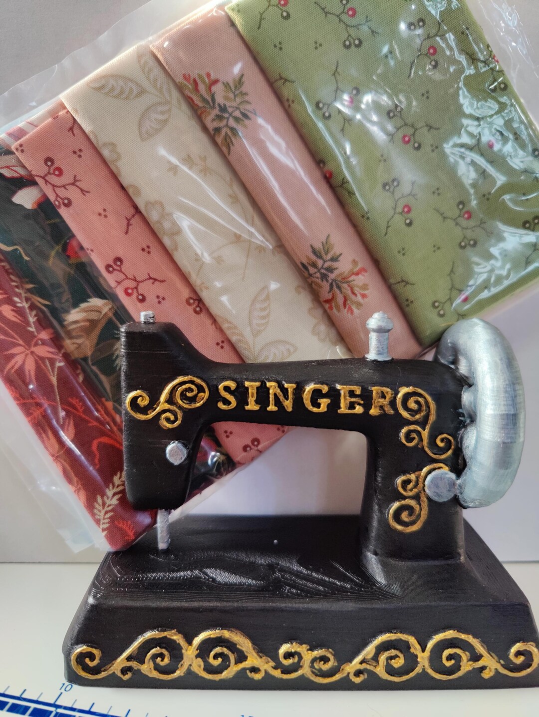 Hand Painted 3D Printed Sewing Machine - Etsy