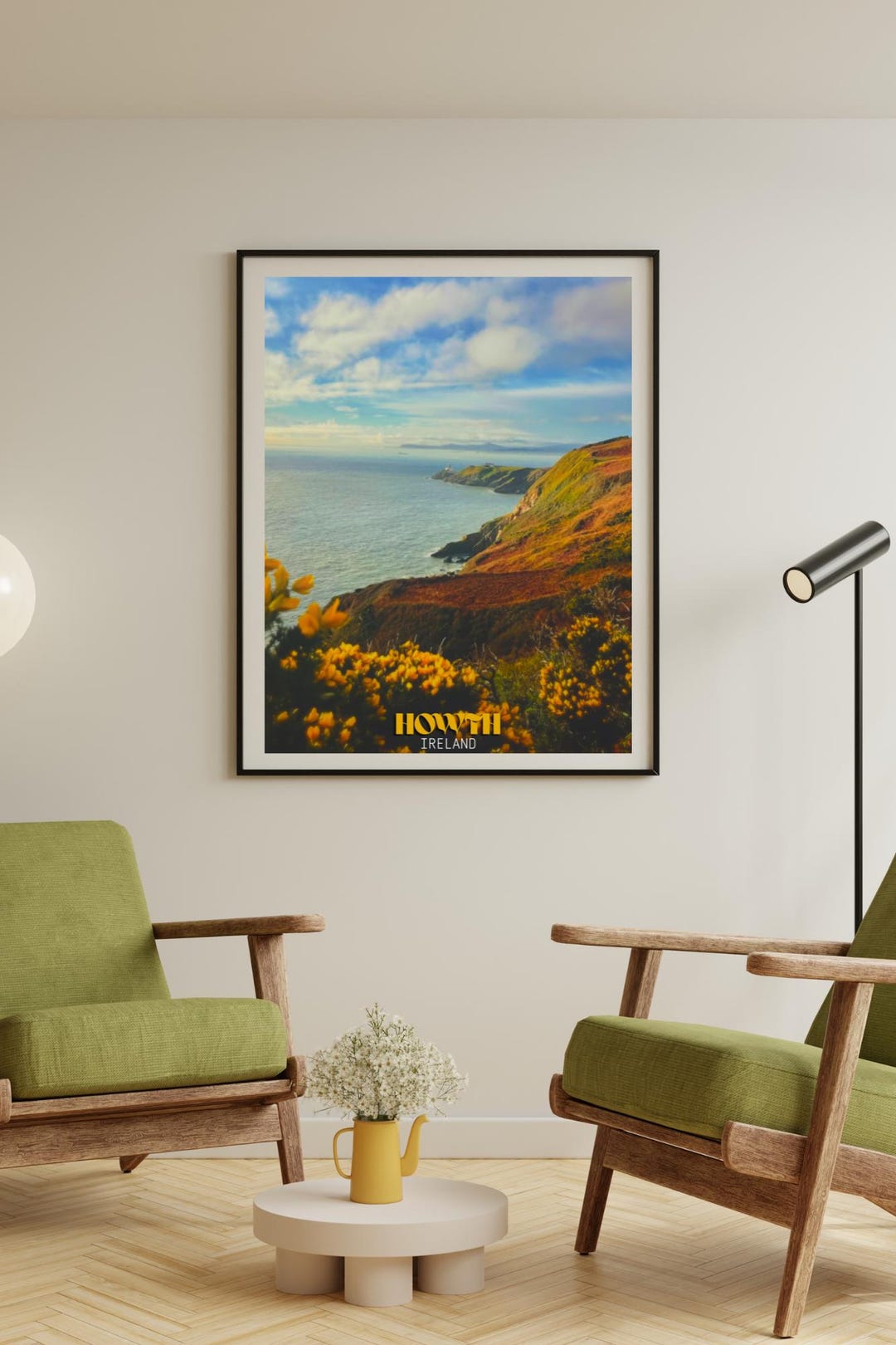 Howth Ireland Coastal Photography Print: Vibrant Glossy Nature Poster ...
