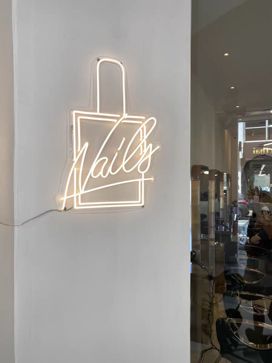 Nails Neon Sign | Neon Sign Custom | Nail Store Sign | Beauty Salon ...