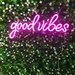 Custom Neon Signs Lights Good Vibes Art Bar Pub Club Wall - Etsy