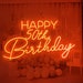 Neon Sign Happy Birthday Custom Neon Sign 50th Birthday Neon - Etsy