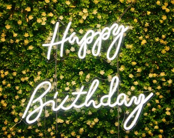 Happy Birthday Led - Etsy