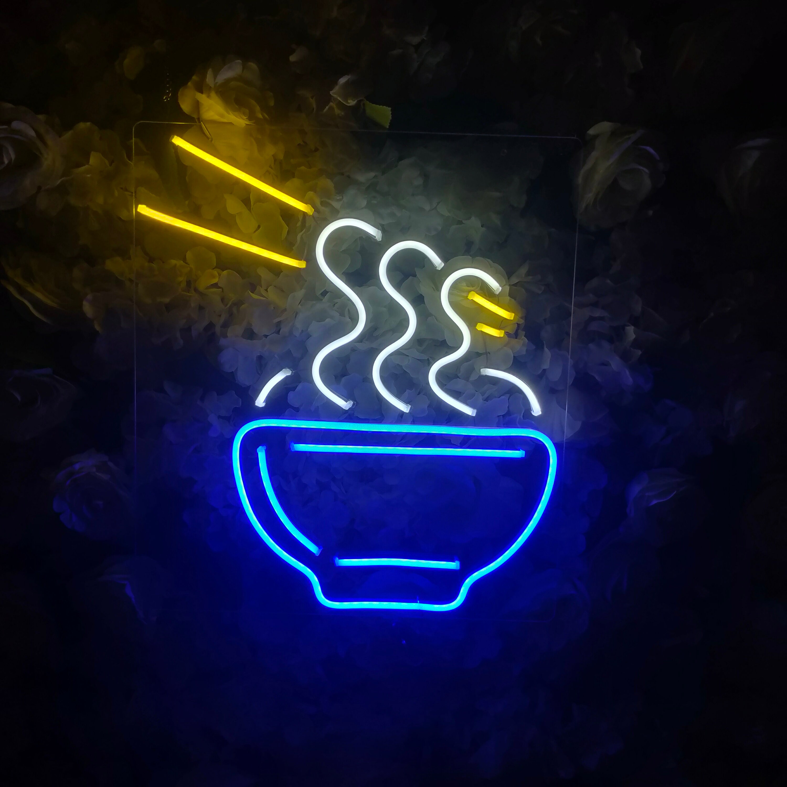 Neon Sign Custom Neon Sign Noodles Led Ramen Neon Sign | Etsy