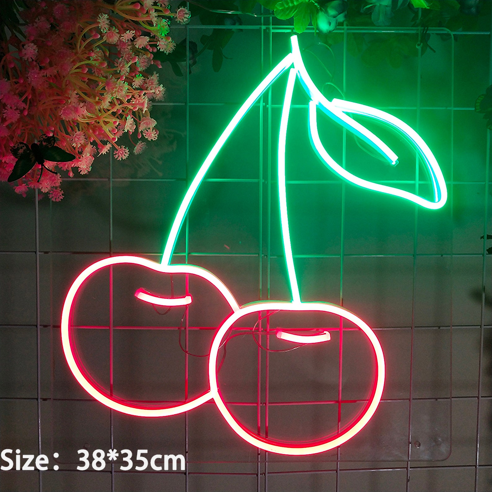 Neon Sign Custom | Neon Sign Banana | Fruit Cherry Neon Sign ...