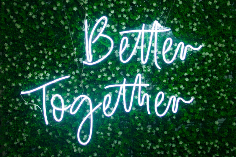 Wedding Neon Sign Custom Neon Sign Led Neon Sign Neon - Etsy