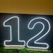 Neon Sign Custom Number 0-9 Flex LED Neon Light Home Baby - Etsy
