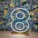 Neon Sign Custom Number 0-9 Flex LED Neon Light Home Baby - Etsy
