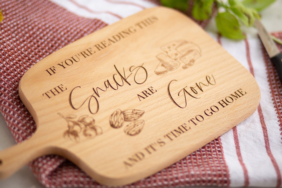 Engraved Charcuterie Board Wood Funny Cutting Board Anniversary ...
